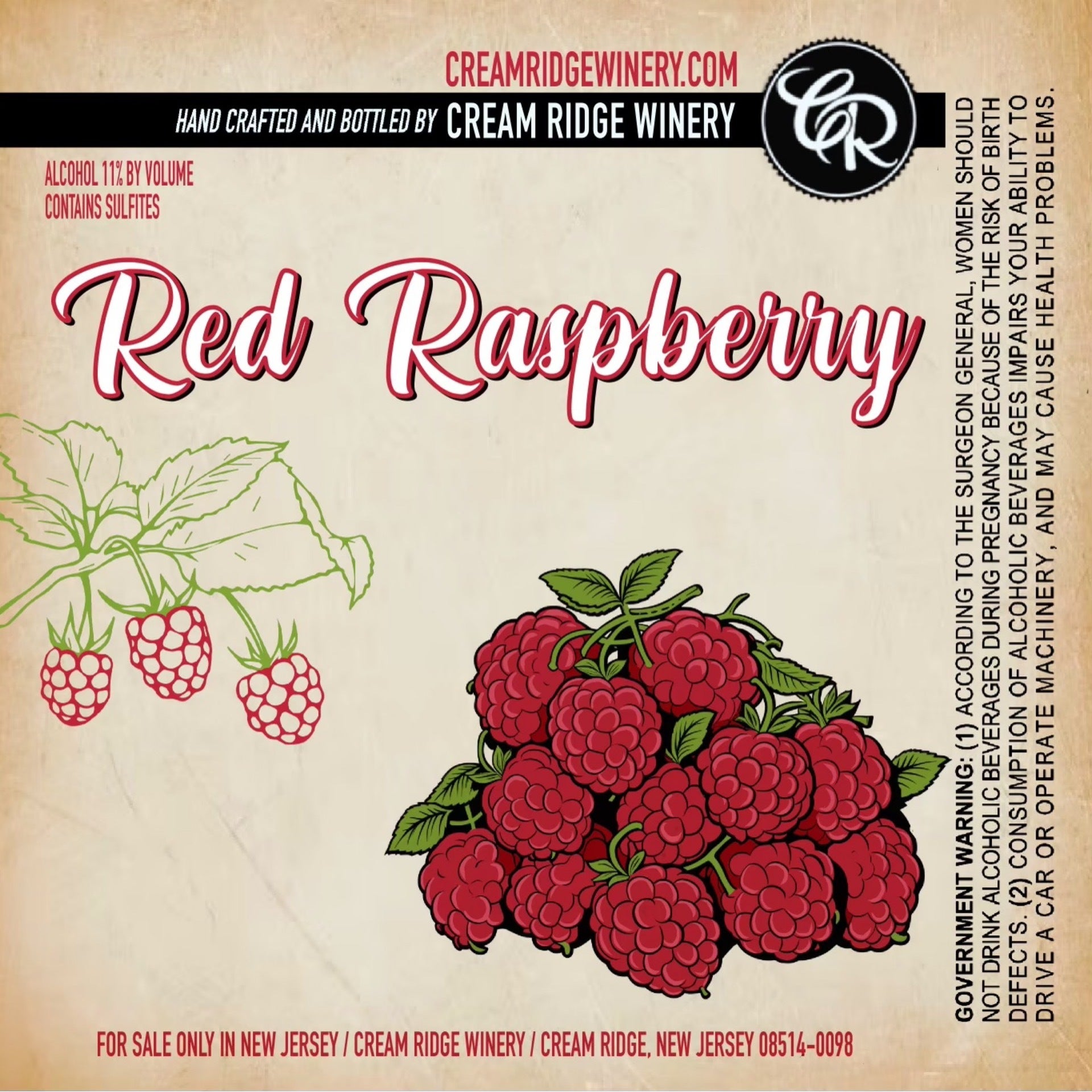 red raspberry $ 18 . 95